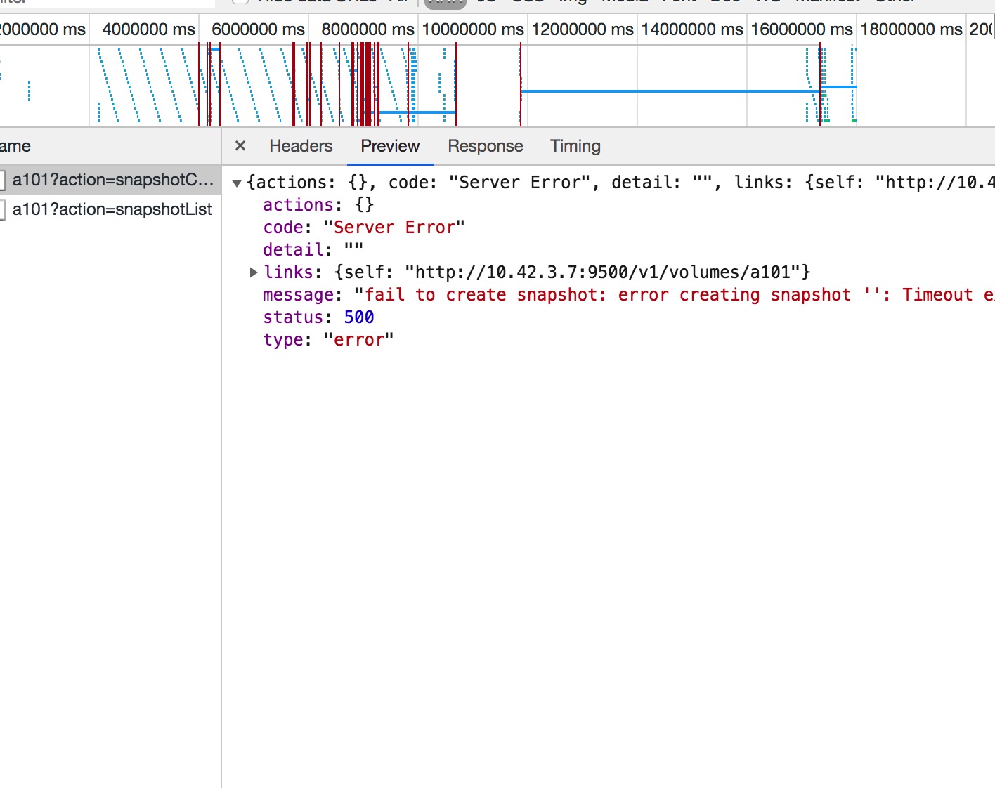 Access create snapshot api return timeout · Issue #682 · longhorn/longhorn · GitHub