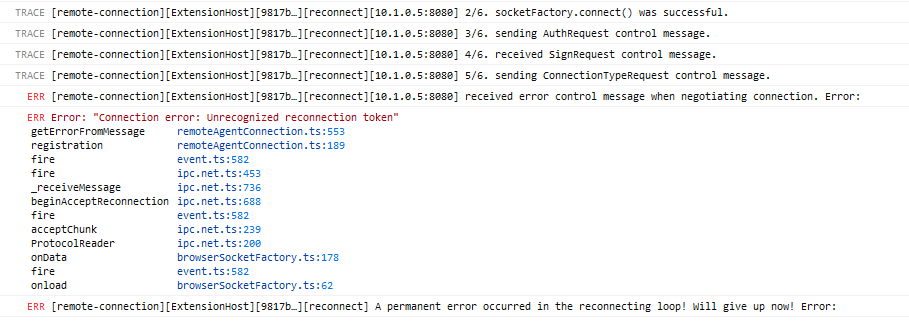 Unknown connection token. · Issue #1407 · coder/code-server · GitHub