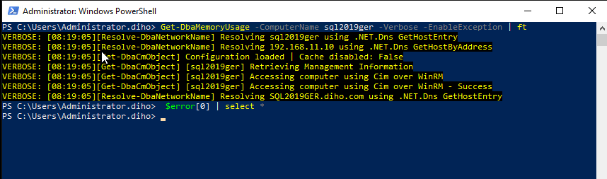 Get-DbaMemoryUsage does not show any result on non US System · Issue #8619 · dataplat/dbatools ...