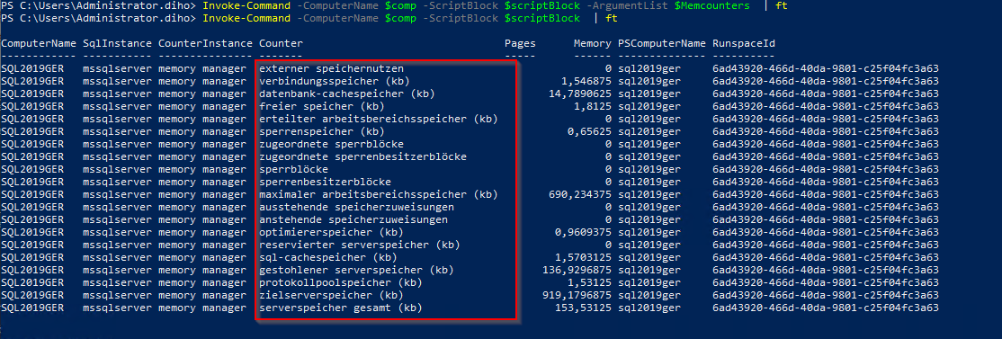 Get-DbaMemoryUsage does not show any result on non US System · Issue #8619 · dataplat/dbatools ...