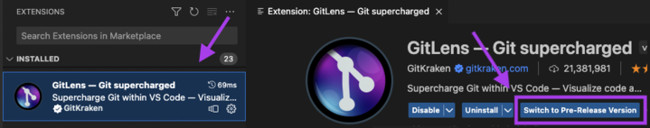 VSCode Run & Debug does nothing when GitLens is enabled · Issue #2593 · gitkraken/vscode-gitlens ...