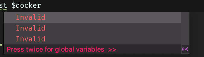 Variables showing up invalid · Issue #665 · BashSupport/BashSupport · GitHub