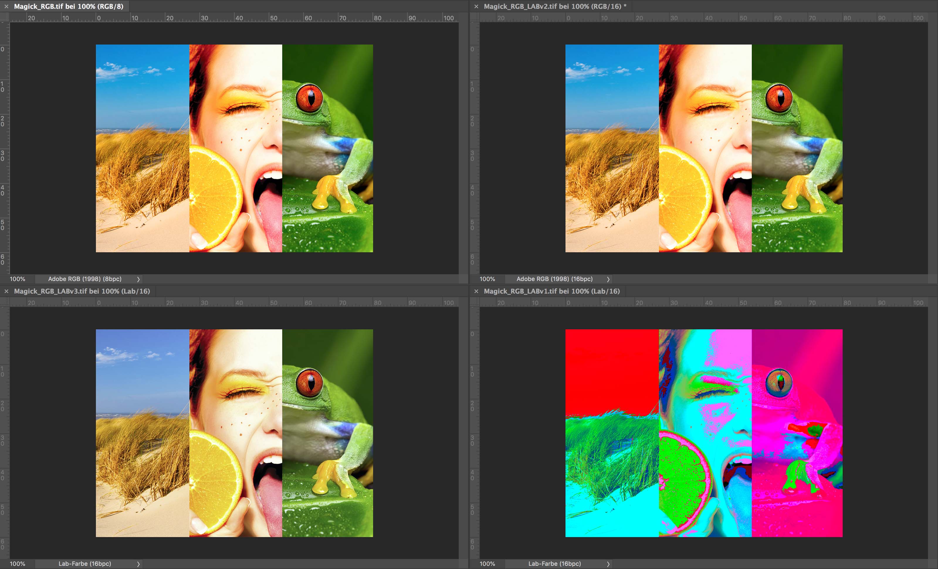 Since 7.1.0 - Converting Lab Colorspace in working incorrect · Issue ...