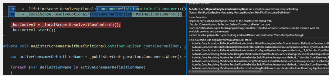 Not possible to register instance of consumer definition, only type. · Issue #3025 · MassTransit ...