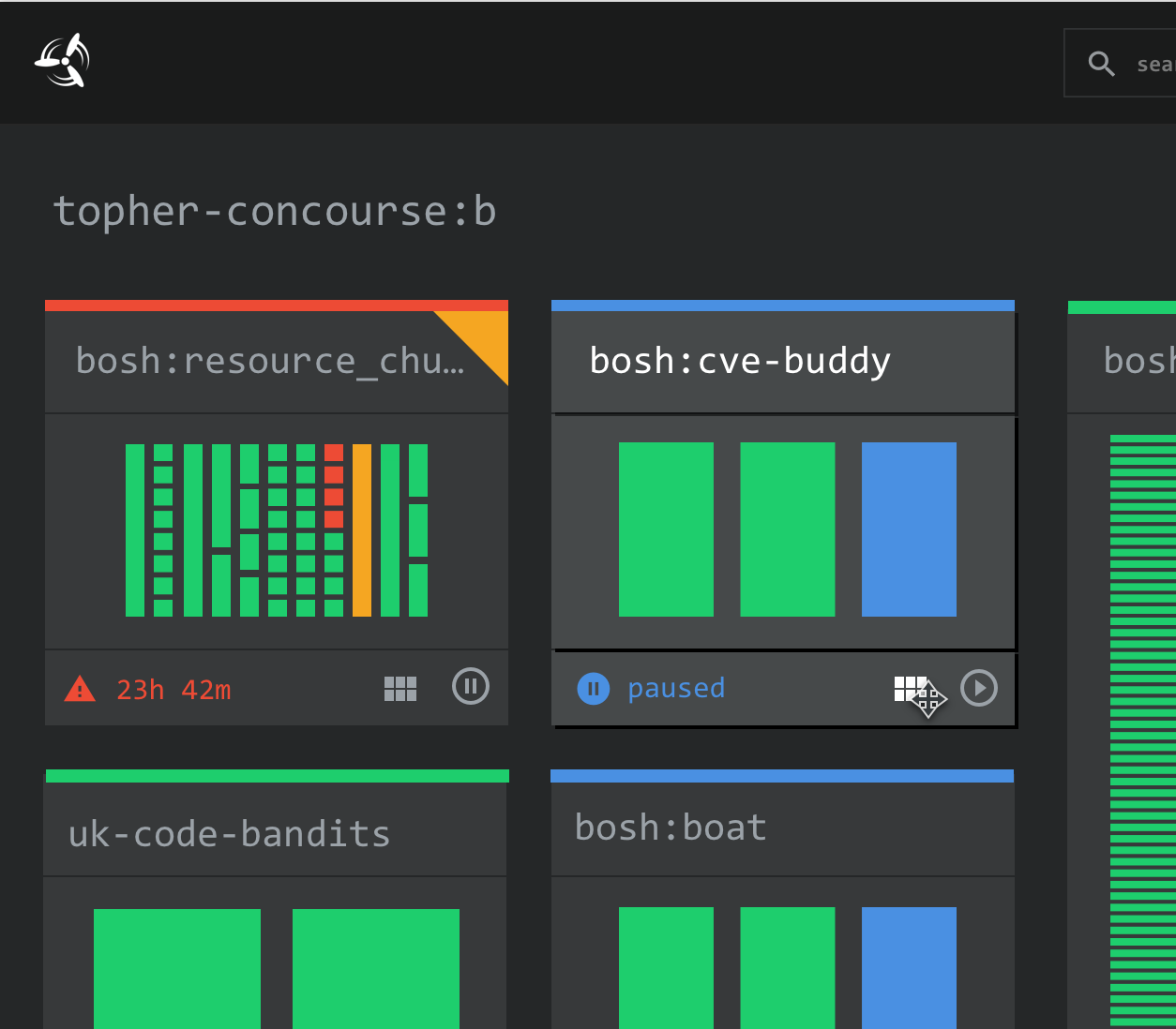 Drag to reorder pipelines on dashboard · Issue #2364 · concourse/concourse · GitHub