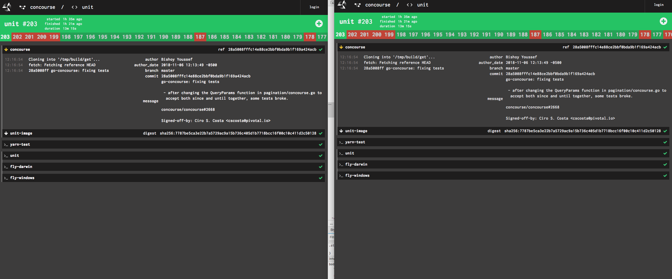 Build page logs are hard to read · Issue #2765 · concourse/concourse · GitHub