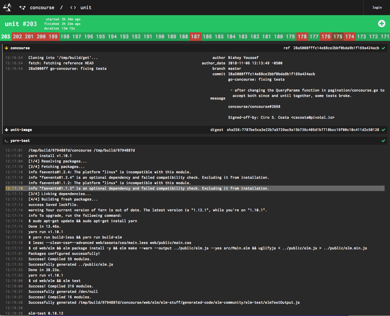 Build page logs are hard to read · Issue #2765 · concourse/concourse · GitHub