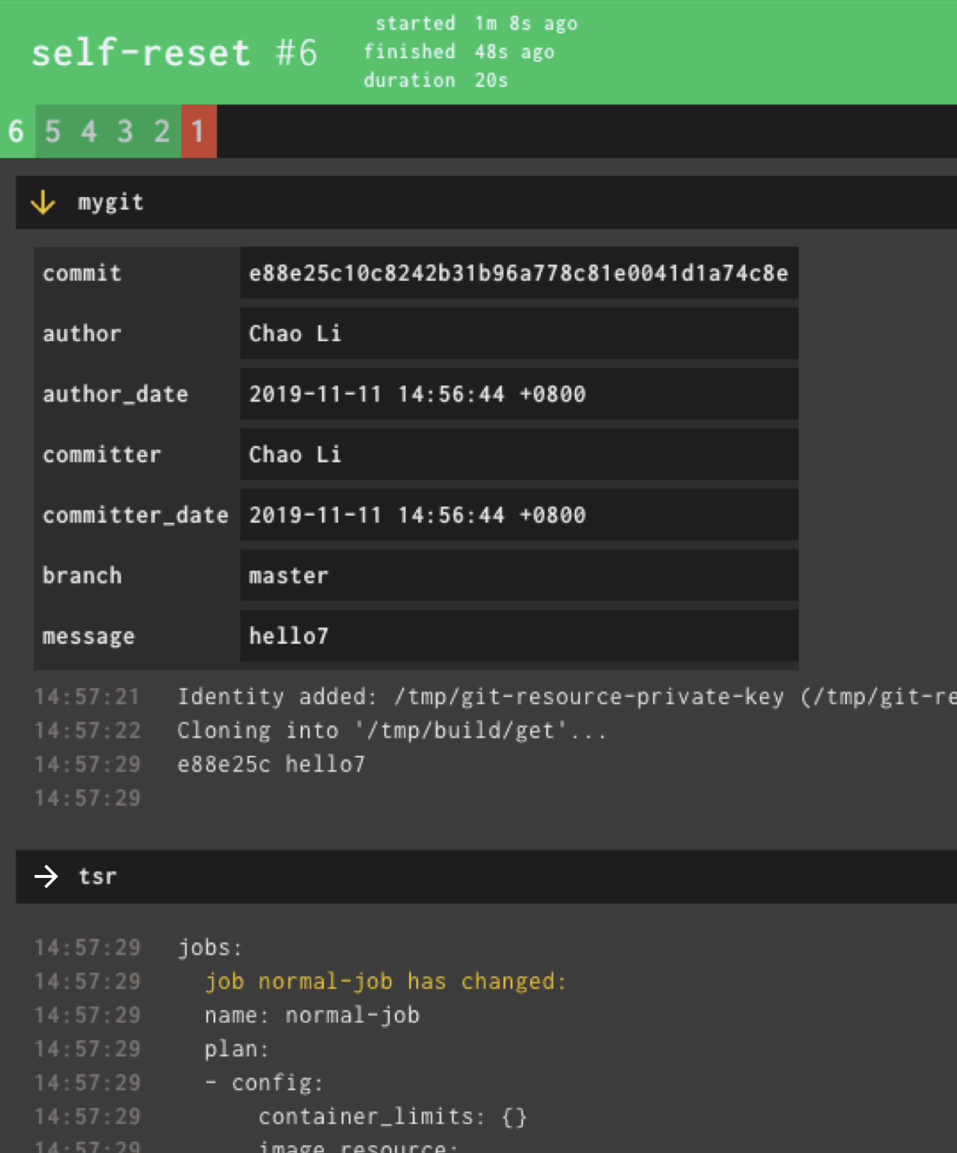 UX: `set_pipeline` steps on the build page · Issue #4255 · concourse/concourse · GitHub