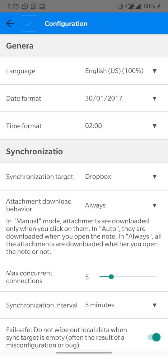 Mobile: Text incomplete in one plus phones · Issue #2847 · laurent22 ...