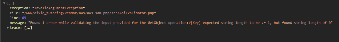 使用 s3 文件驱动时删除一个不存在的文件会报错 · Issue #975 · jqhph/dcat-admin · GitHub