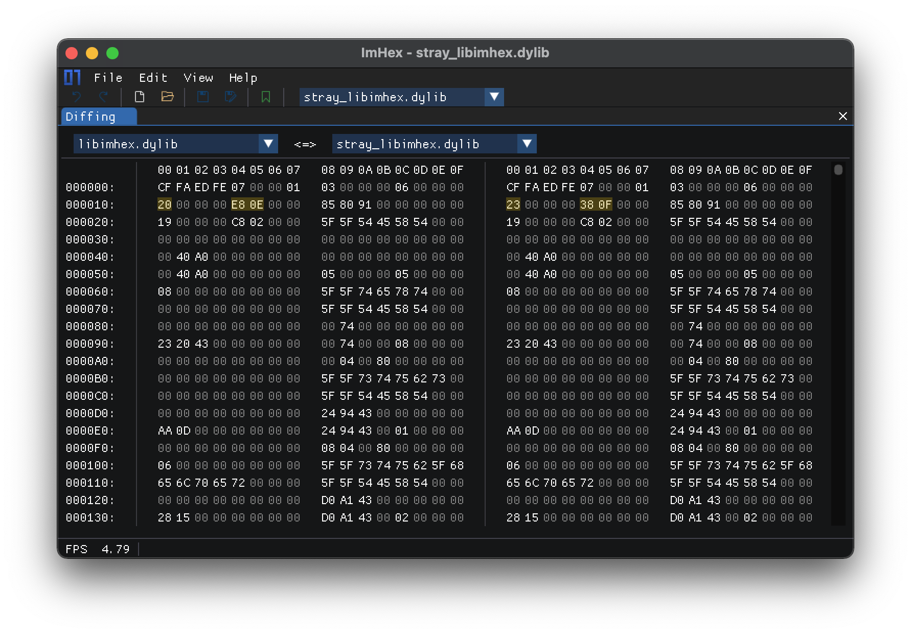 Stray dylib? · Issue #370 · WerWolv/ImHex · GitHub