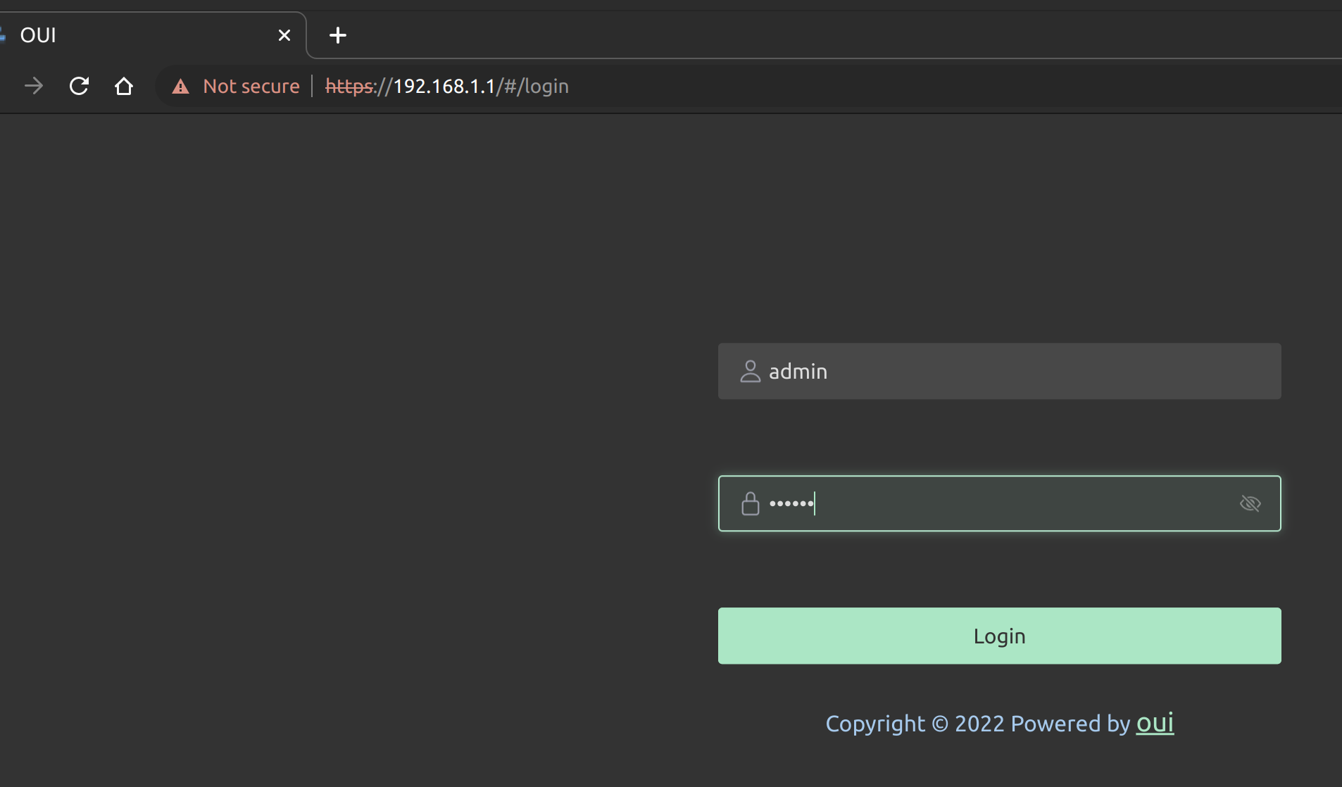 编译后打开网页无法打开 · Issue #199 · zhaojh329/oui · GitHub
