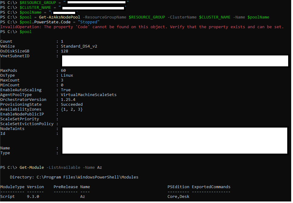 Feature Azaks Command Equivalent To Az Aks Nodepool Stopstart · Issue 20753 · Azureazure