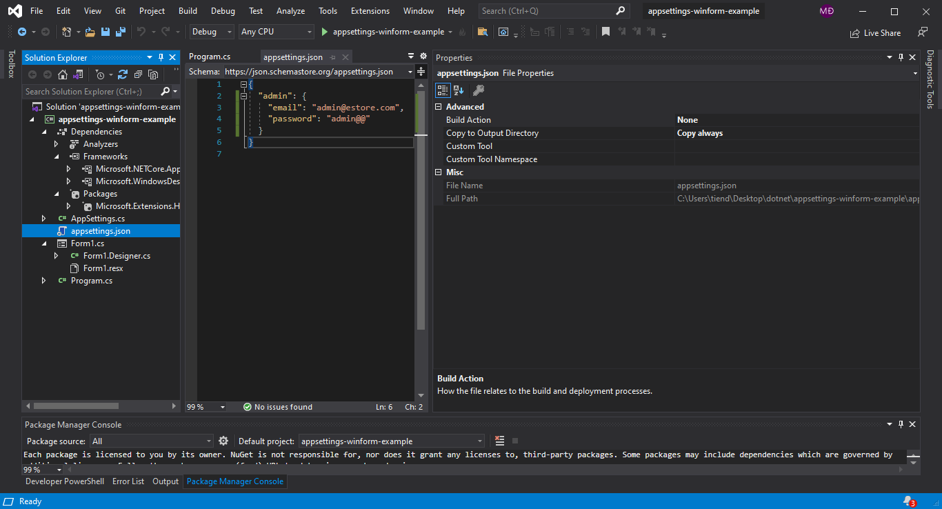 GitHub - tiendvlp/winform-appsettings-setup-example
