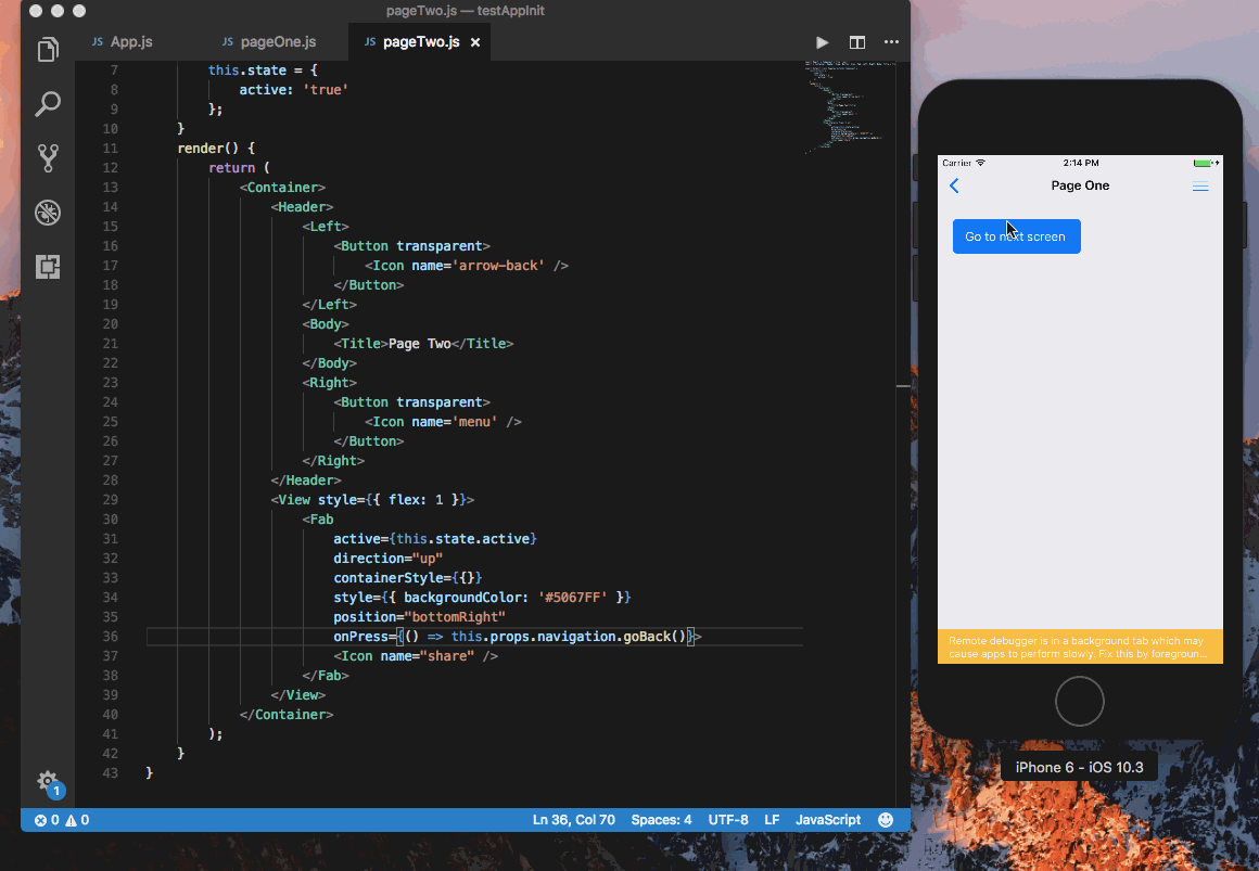 Fab causing "Warning: Can only update a mounted or mounting component ...
