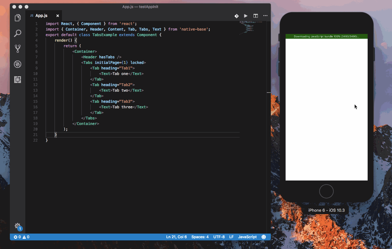 Tabs Locked {true} Not Works · Issue 1676 · Geekyants Nativebase · Github