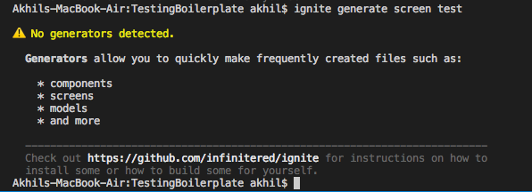 generator-react-native-ignite · Issue #467 · infinitered/ignite · GitHub