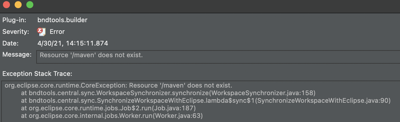 Bndtools sync causes problems with non-bnd projects · Issue #4646 · bndtools/bnd · GitHub