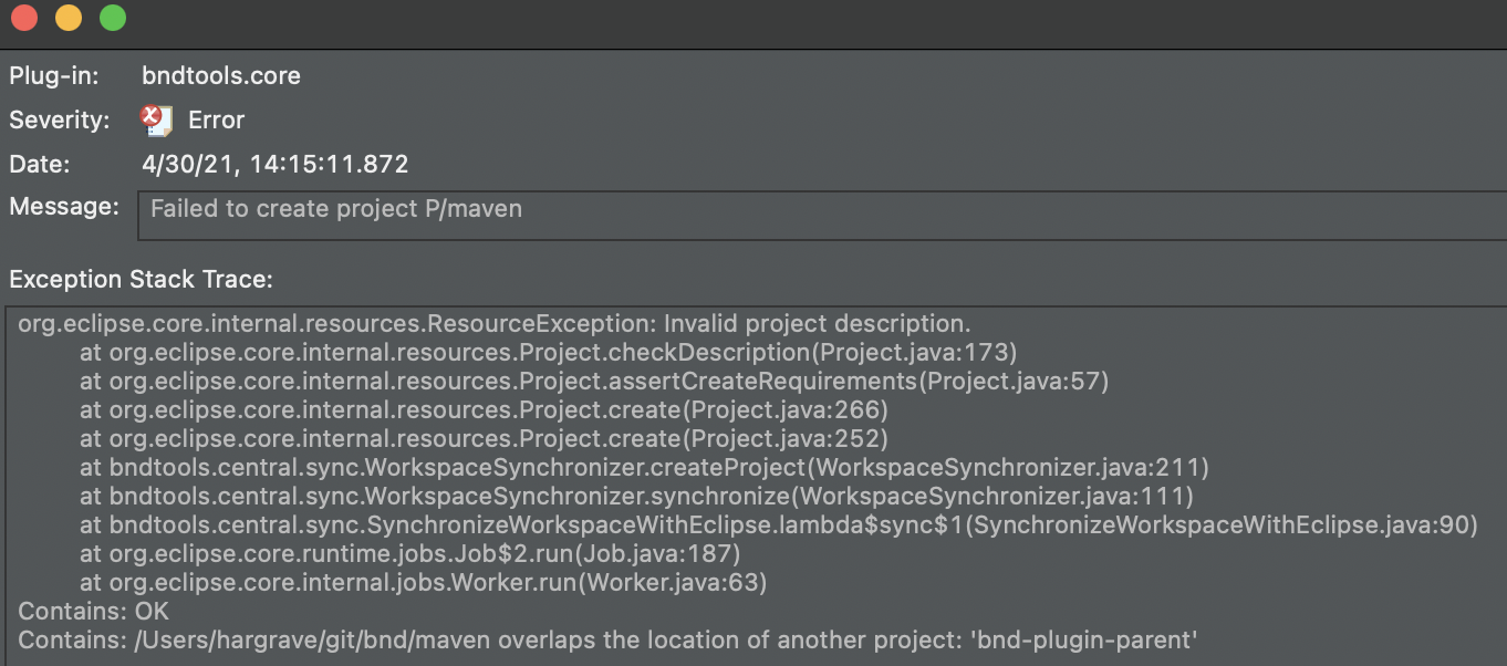 Bndtools sync causes problems with non-bnd projects · Issue #4646 · bndtools/bnd · GitHub