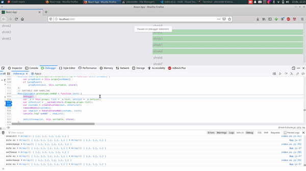 MultiDrag: onAdd return undefined items · Issue #109 · SortableJS/react-sortablejs · GitHub