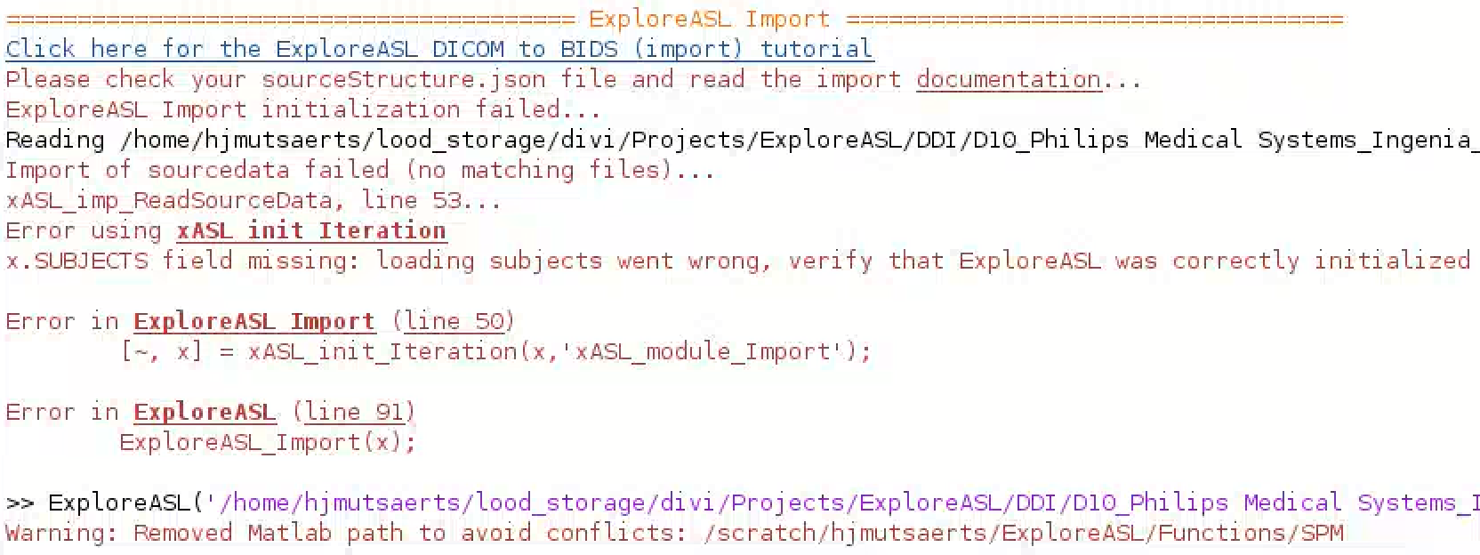 Improve crashing information when subjects missing · Issue #1308 · ExploreASL/ExploreASL · GitHub