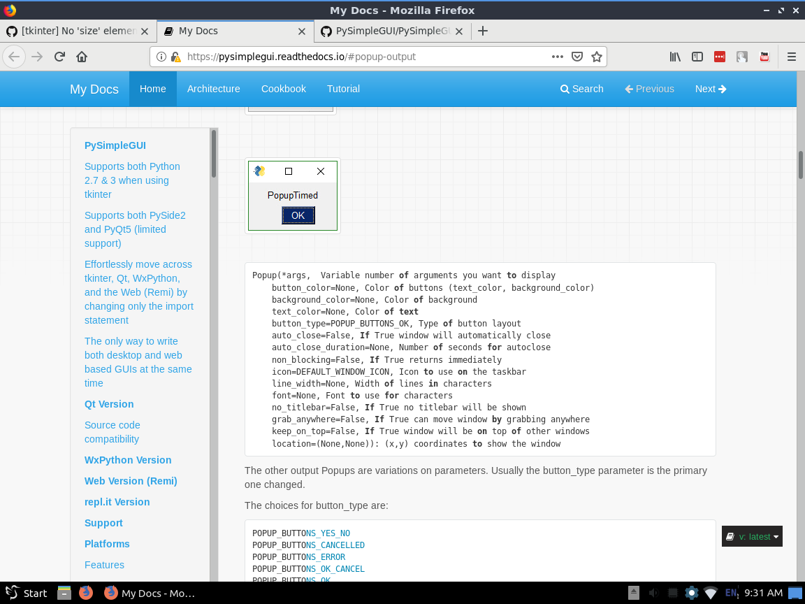 [Docs] Popup parameters need to be updated and explained (e.g. title is a new addition) · Issue ...