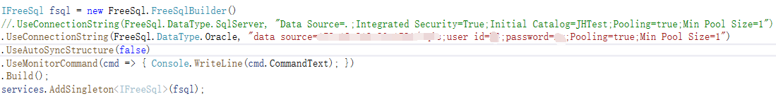 迁移到.NET 5报错，数据库为Oracle · Issue #549 · dotnetcore/FreeSql · GitHub