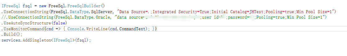 迁移到.NET 5报错，数据库为Oracle · Issue #549 · dotnetcore/FreeSql · GitHub