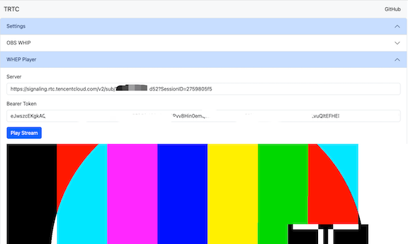GitHub - Tencent-RTC/obs-trtc: Demo for using OBS WHIP to publish a stream to the TRTC(Tencent ...