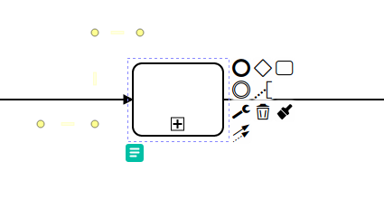 Sequence Flow still editable after collapsing Sub Process · Issue #1122 ...