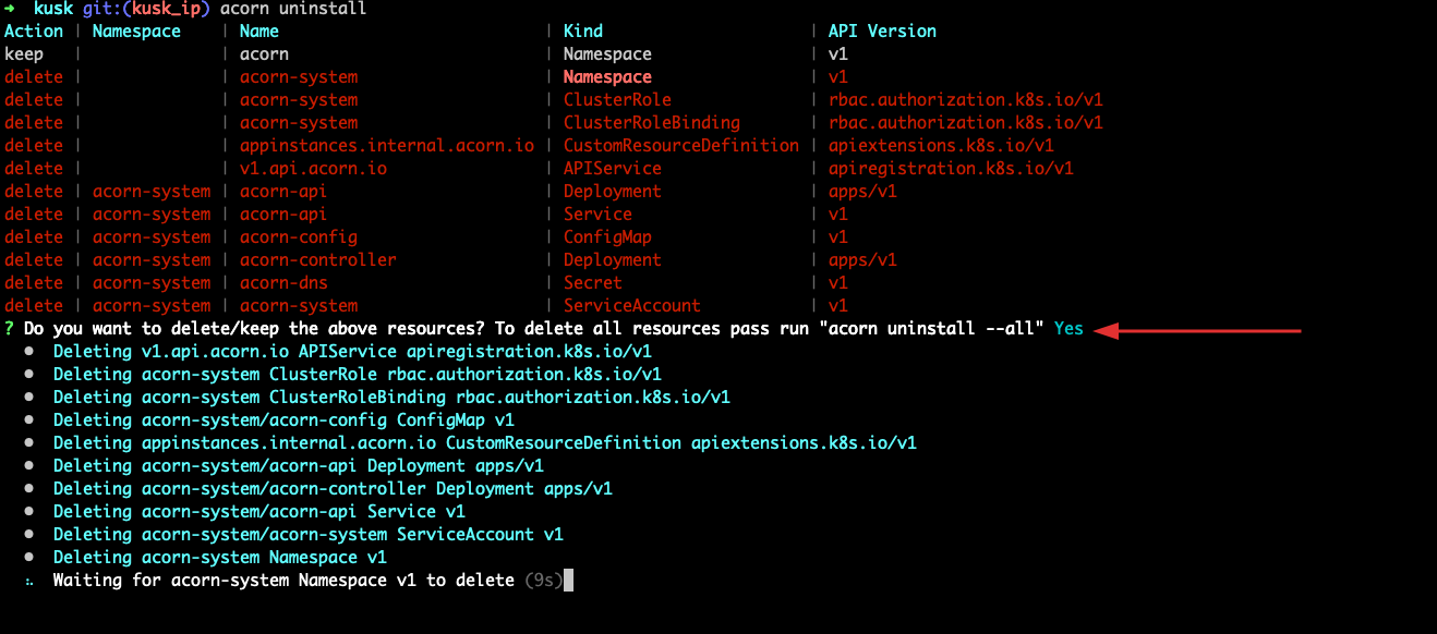 CLI: create `kusk uninstall` · Issue #693 · kubeshop/kusk-gateway · GitHub