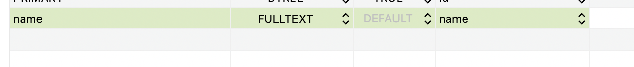 Fulltext index wrong query · Issue #985 · TablePlus/TablePlus · GitHub