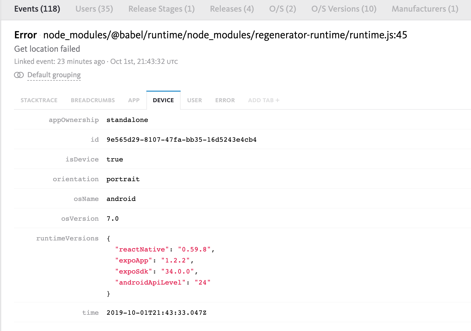 Possible Unhandled Promise Rejection Geocoder Is Not Running · Issue 8212