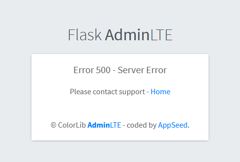 A secret key is required to use CSRF · Issue #4 · app-generator/flask-adminlte · GitHub