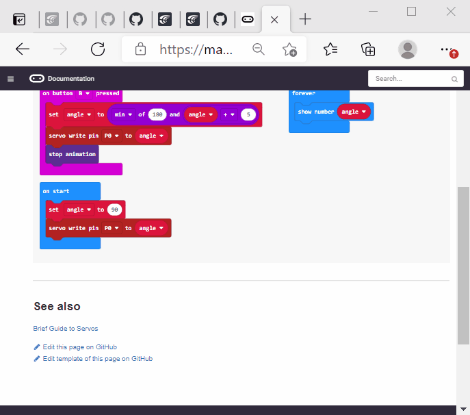 Servo Calibrator: Link "Brief Guide to Servos" can't be opened · Issue #4045 · microsoft/pxt ...