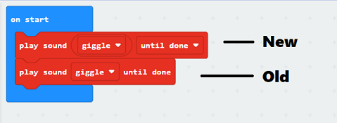 Docs for Play Sound block · Issue #4744 · microsoft/pxt-microbit · GitHub