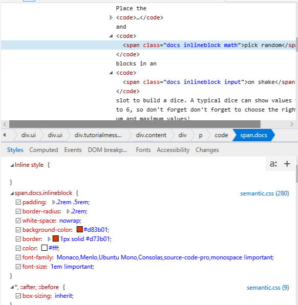 Math inline blocks no longer colored purple in documentation · Issue ...