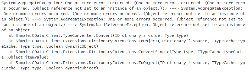 Errors Regarding Converting Geographypoint · Issue 665 · Simple Odata Clientsimpleodata