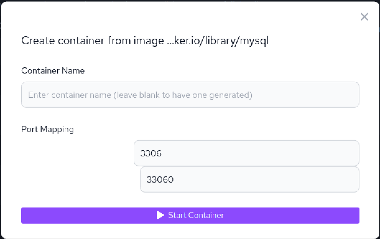 There Should Be A Way To Specify Arbitrary Environment Variables When Starting A Container 
