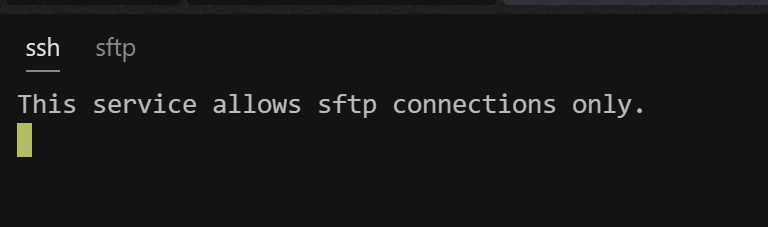 服务端仅允许 SFTP 链接时链接无法完成 · Issue #2100 · electerm/electerm · GitHub