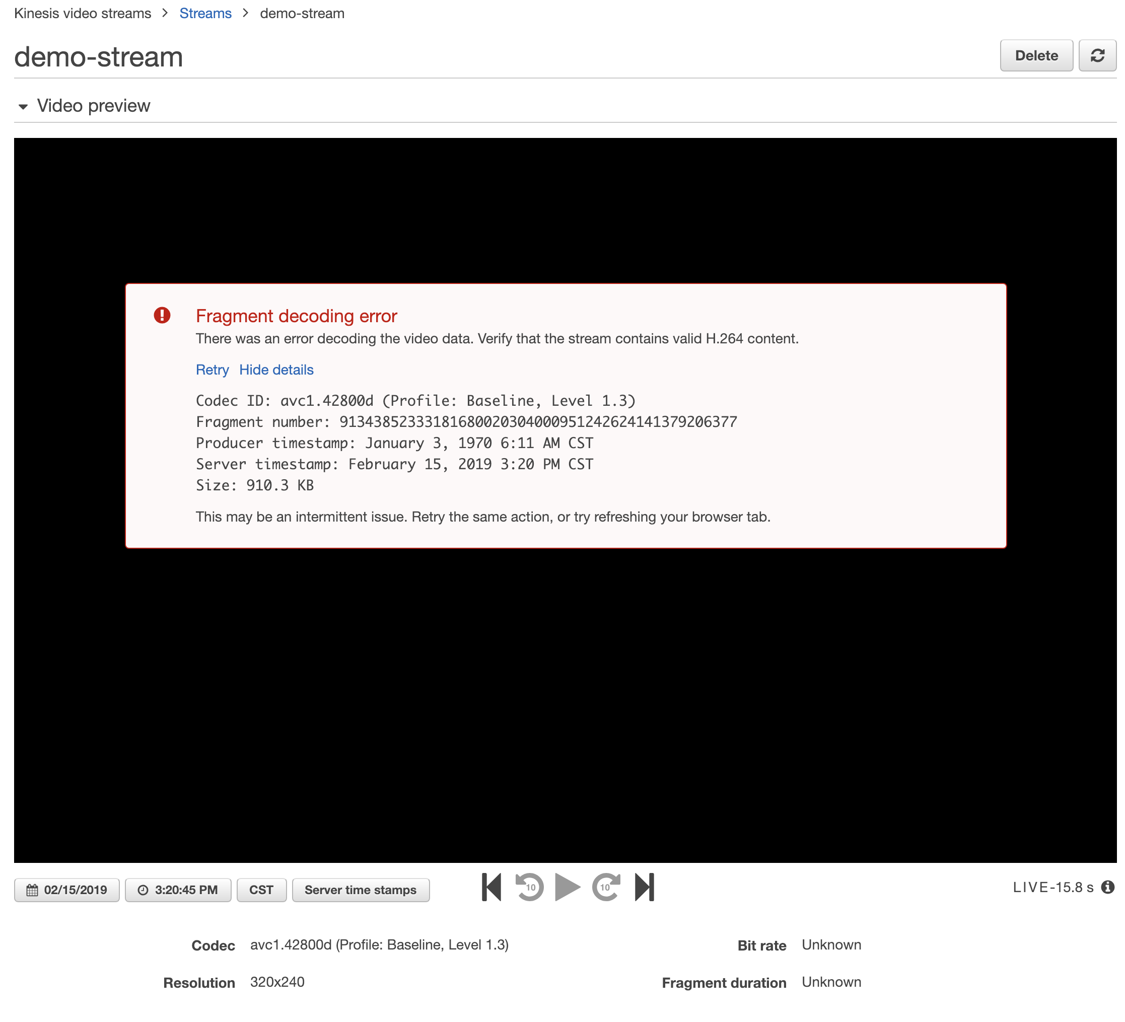 Unable To Get Android Kinesis To Stream To The Console · Issue 707 · Aws Amplifyaws Sdk