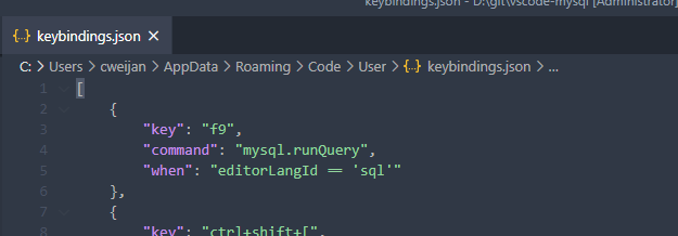 [BUG] Please detail if there is a way to change execute current line or selected keyboard ...