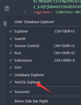 希望合并侧边栏的Database Explorer和NoSQL Explorer按钮 · Issue #135 · cweijan/vscode-database-client · GitHub