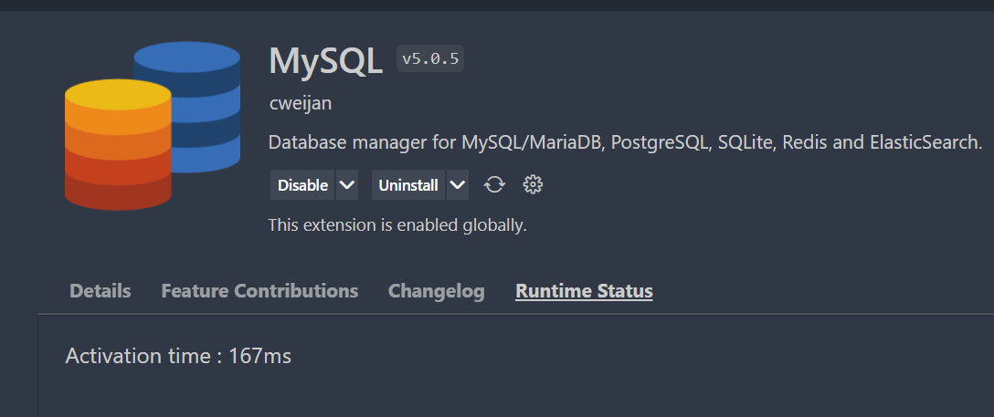 [BUG] Among all the VSCode extensions, vscode-database-client is the slowest in terms of ...