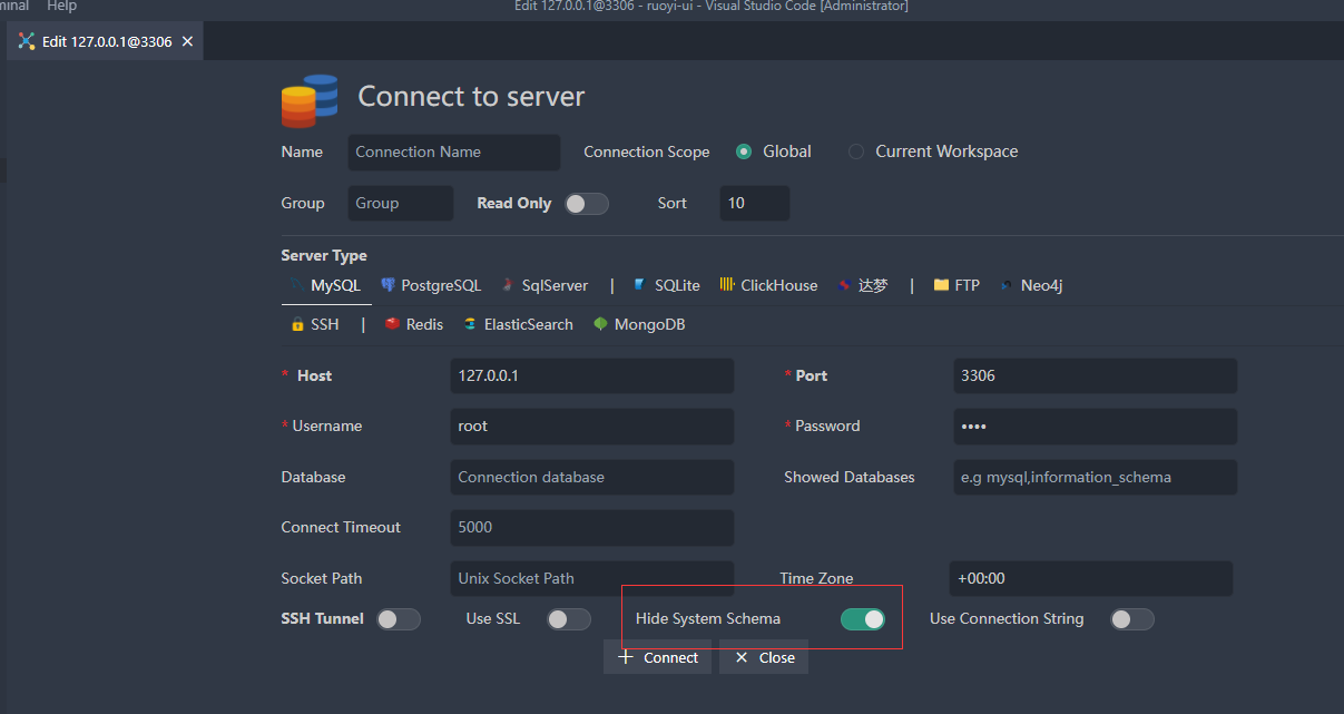 [BUG] Connect time out. · Issue #544 · cweijan/vscode-database-client · GitHub
