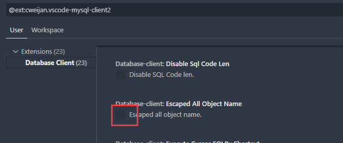 [BUG] SQL-Error · Issue #592 · cweijan/vscode-database-client · GitHub