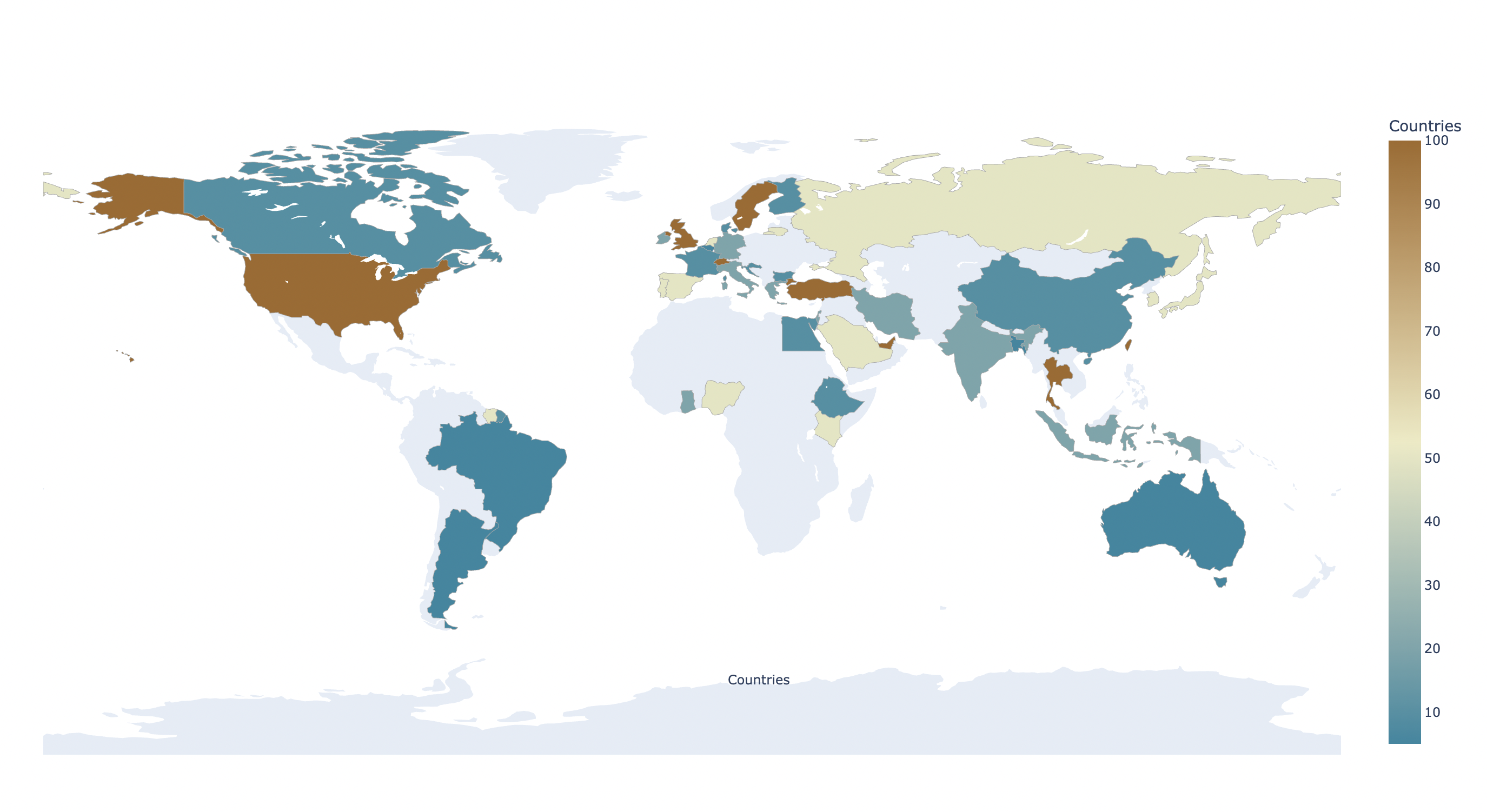 GitHub - suzana-ilic/worldmap: Given a list of countries and counts, it ...