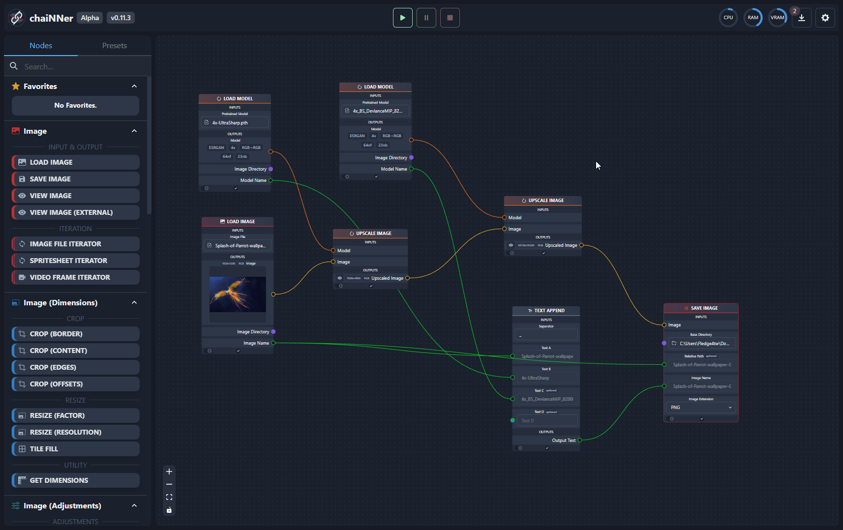 Can't allocate memory beyond 16Gb of RAM · Issue #826 · chaiNNer-org ...