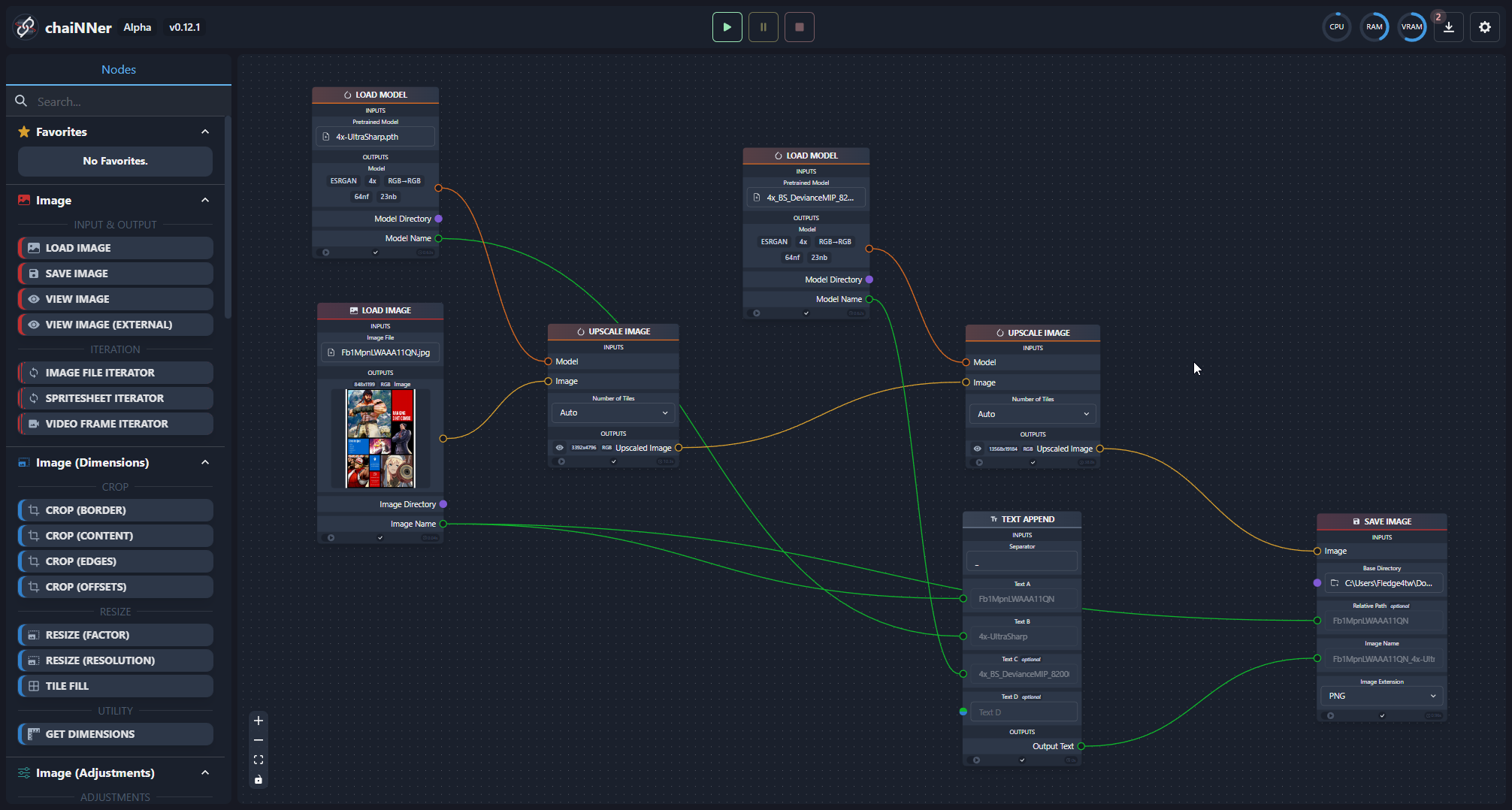 Can't allocate memory beyond 16Gb of RAM · Issue #826 · chaiNNer-org ...