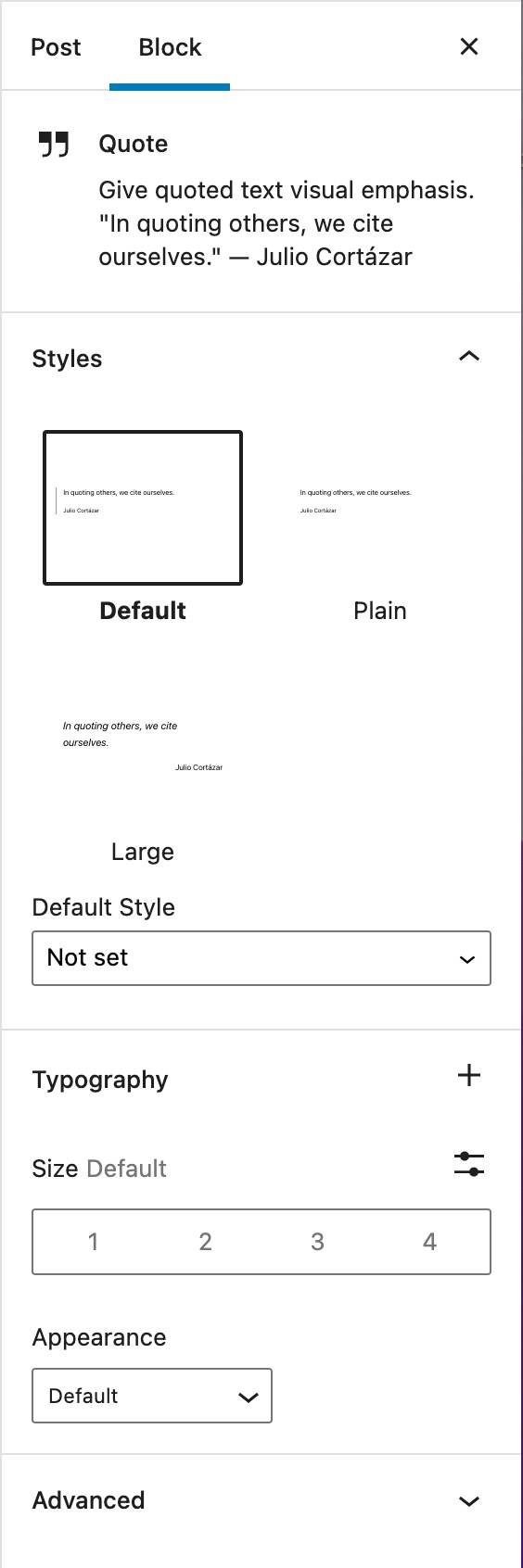 Helphub Quote Block · Issue 141 · Wordpressdocumentation Issue Tracker · Github